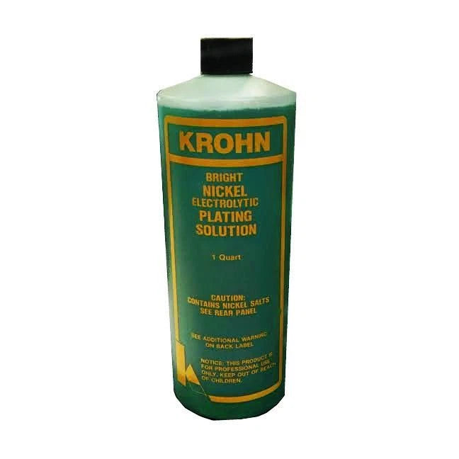 KROHN BRIGHT NICKEL PLATING SOLUTION ELECTROPLATING 1 QUART – Landa ...