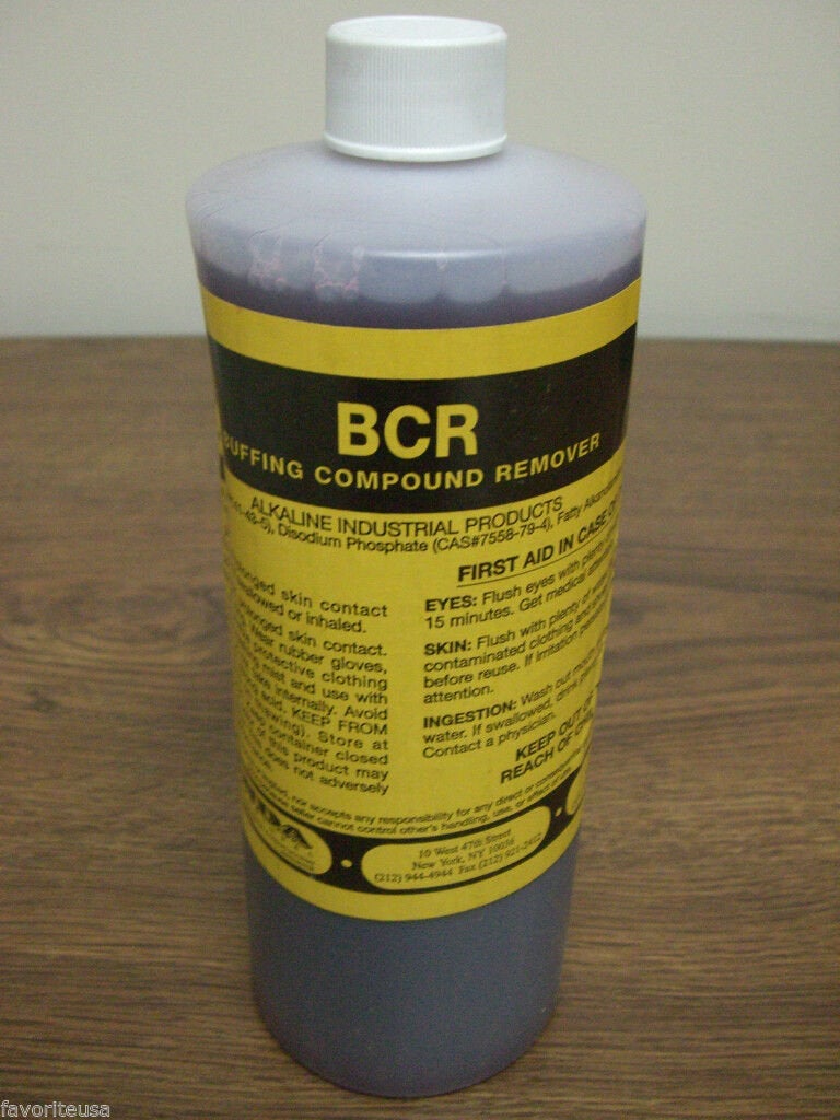 BCR OAKITE Ultrasonic Cleaning Liquid Solution Compound Remover 1 Pint ...