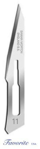 SWANN MORTON Mold Cutting Scalpel Surgical Jewlery Blades #11 Pack of ...