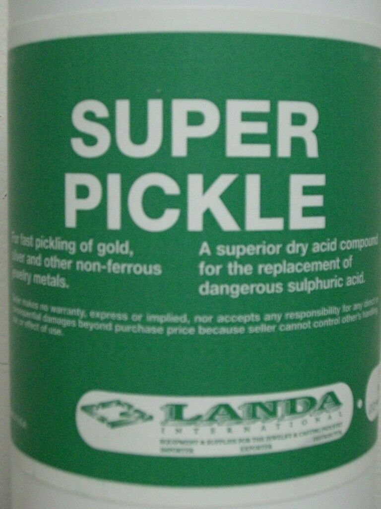 SUPER PICKLE ACID-Free Jewelry Pickling Compound 2.5 Lb Superior To Sp ...